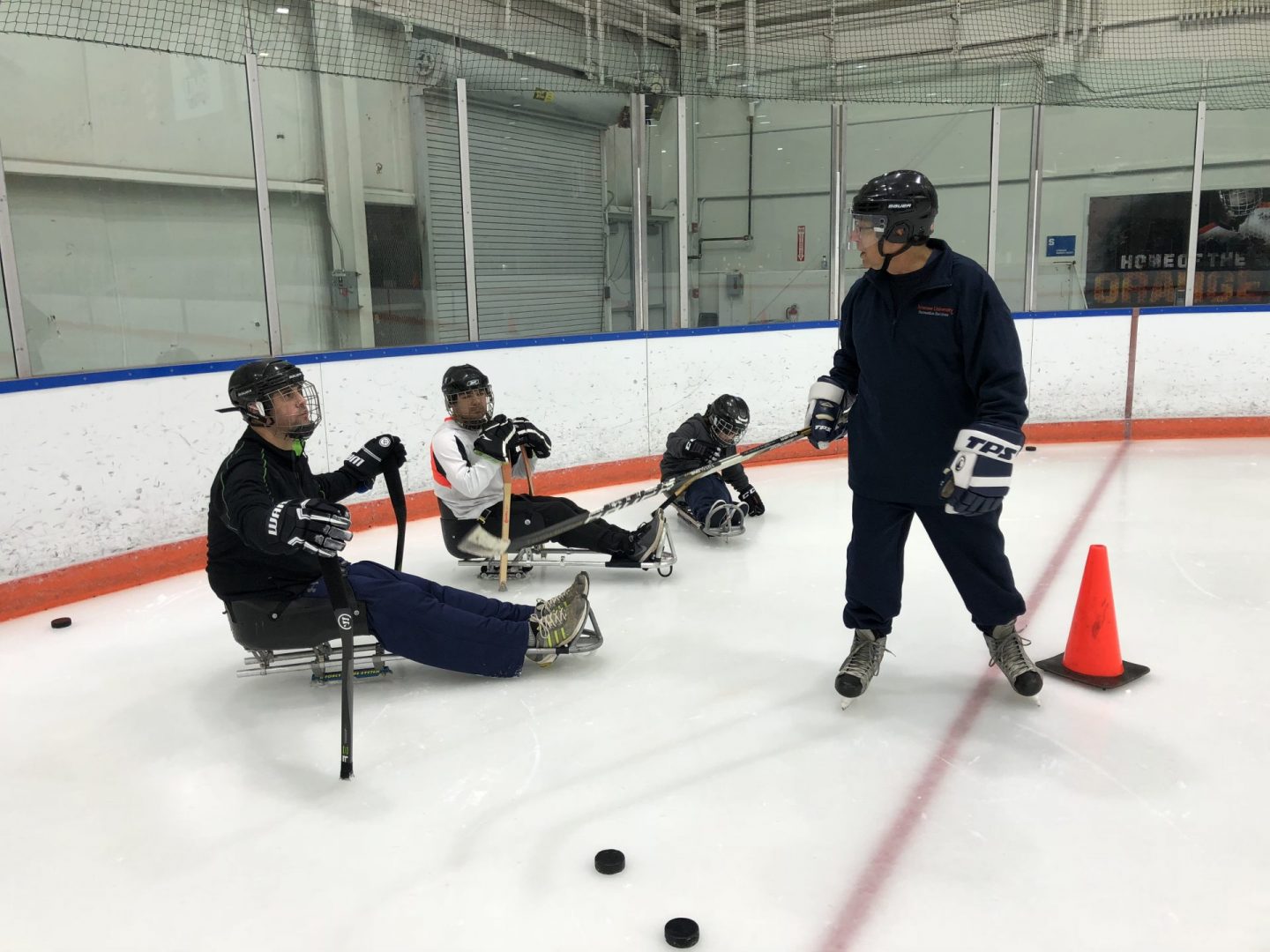» Sled Hockey Takes Off At Tennity Ice Pavilion