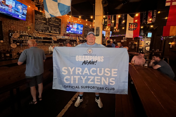 » Local Bar Encourages Soccer Fans to Come Support Their Teams