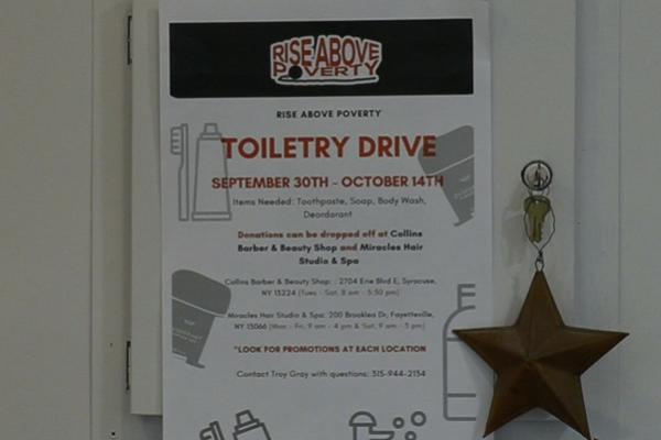 » Syracuse Toiletry Drive Helps Students in Need